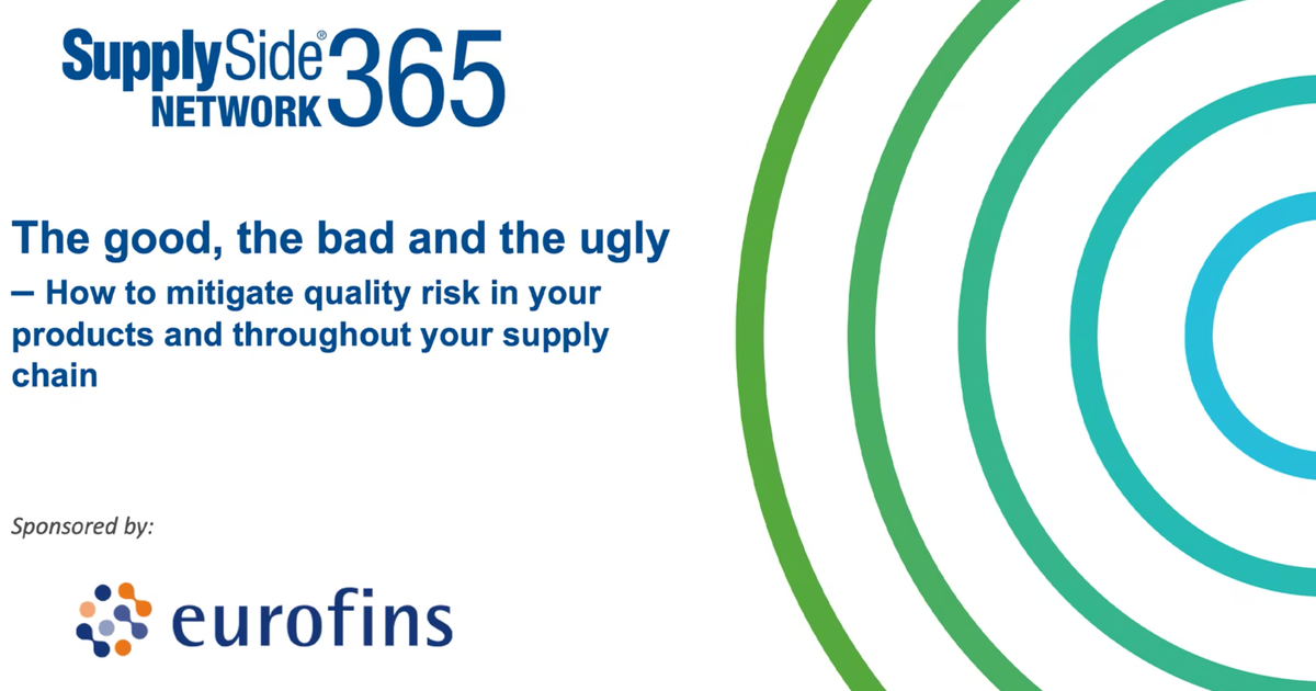 How to mitigate quality risk in your products and supply chain