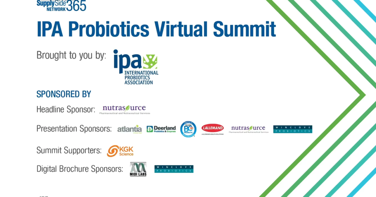 IPA Probiotics Virtual Summit 2021