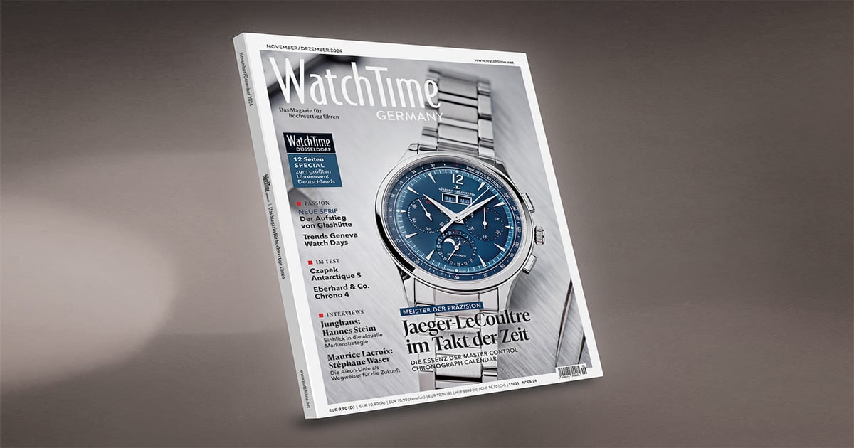 WatchTime Germany – die Winterausgabe November/Dezember 2024 ist da ...