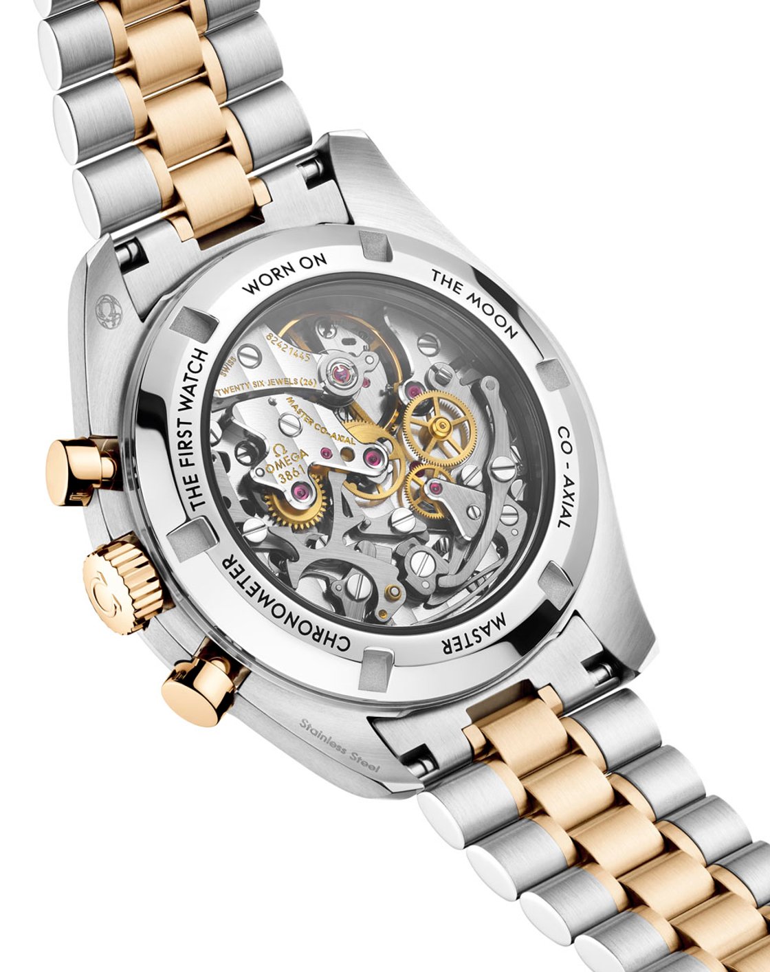 Omega: Barry Keoghan trägt die neue Speedmaster Moonwatch Bicolor ...
