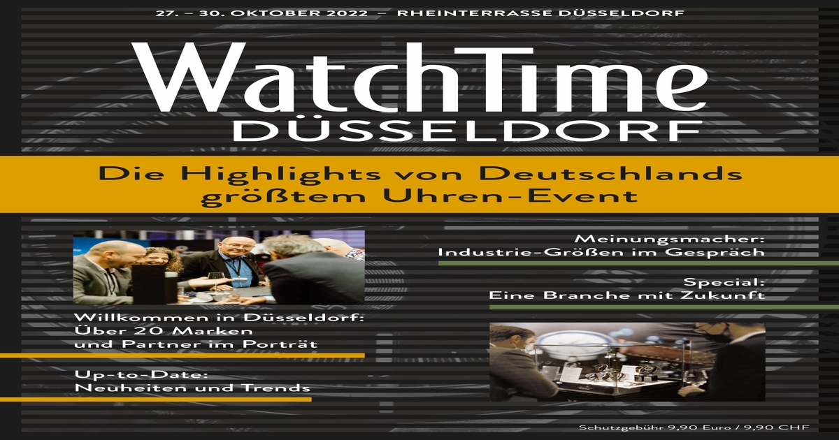 WatchTime Düsseldorf Sonderausgabe | WatchTime