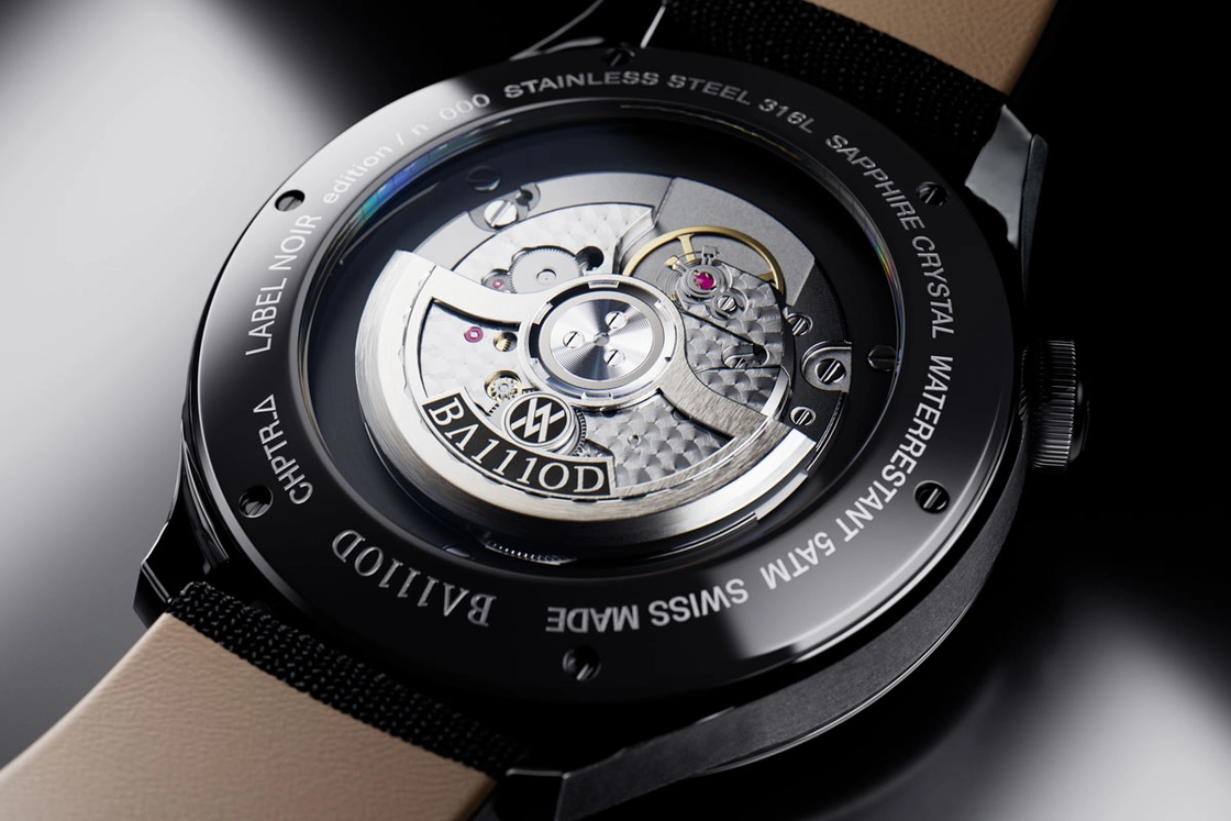 BA111OD X Label Noir: Rollende Zeitanzeige | WatchTime