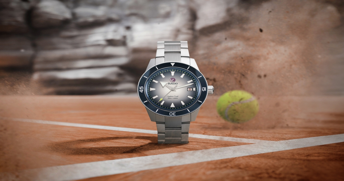 Eine Uhr, viele Varianten: die Rado Captain Cook mit Wechselarmbändern ...