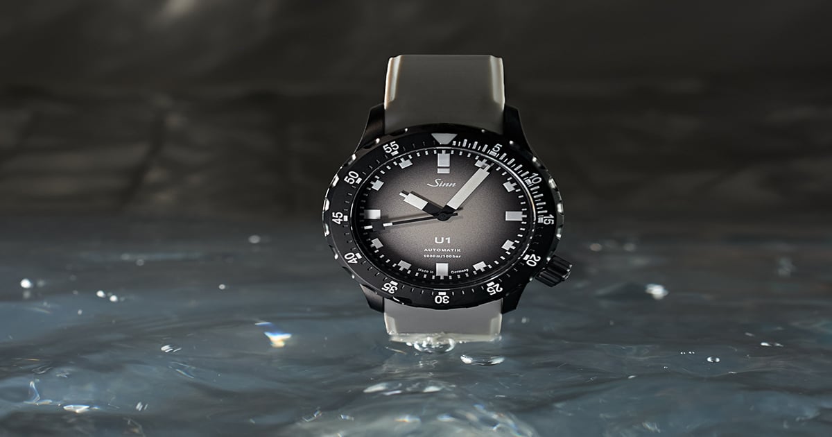 Sinn Spezialuhren: Exklusive U1 C Hai x Chronos x WatchTime Germany ...