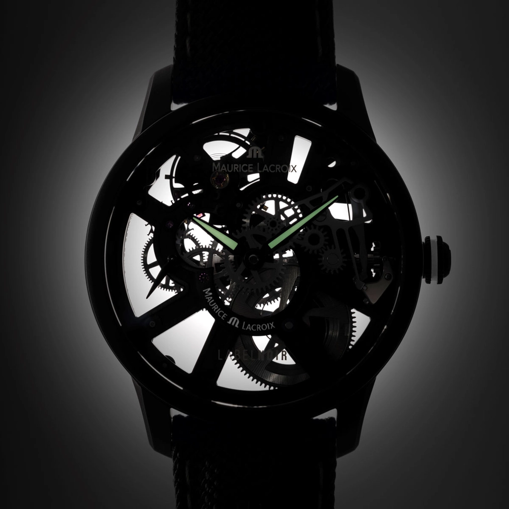 Maurice Lacroix: Masterpiece Skeleton Label Noir | WatchTime