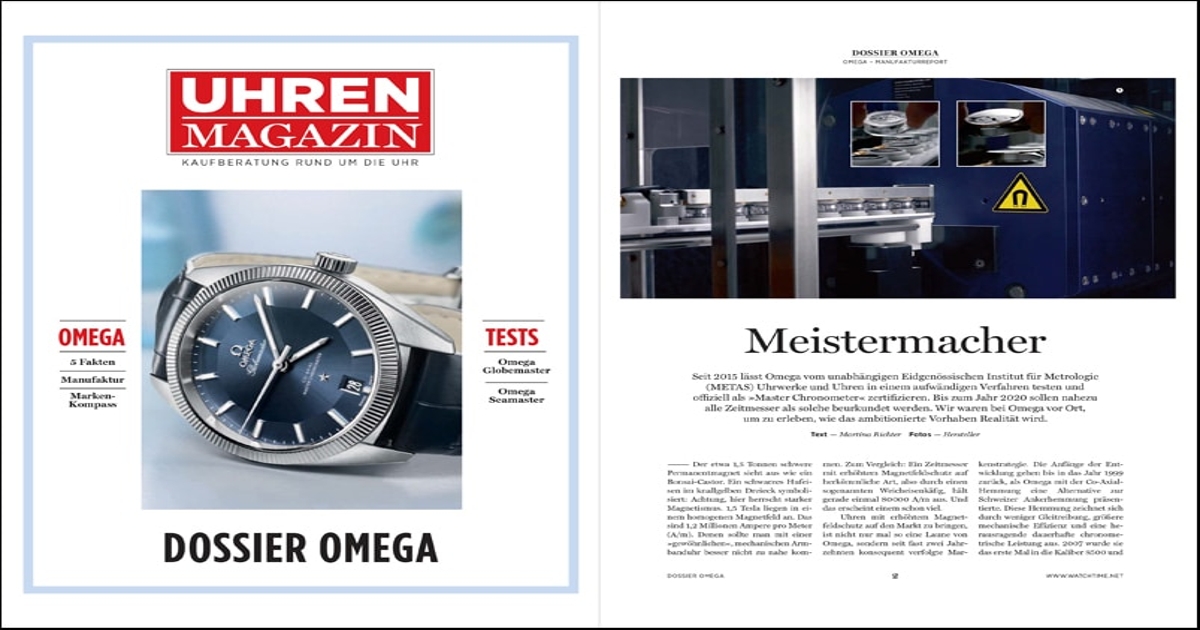 eDossier: Magnetfeldschutz bei Omega | WatchTime