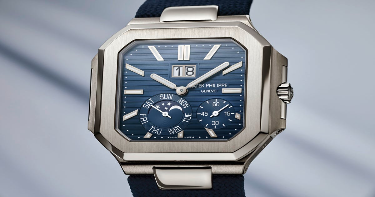 Hammer von Patek Philippe: Die neue Cubitus mit quadratischem Gehäuse ...