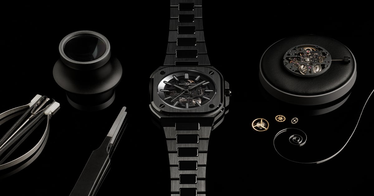 Stealth-Look: Bell & Ross – BR-05 Skeleton Phantom Ceramic | WatchTime