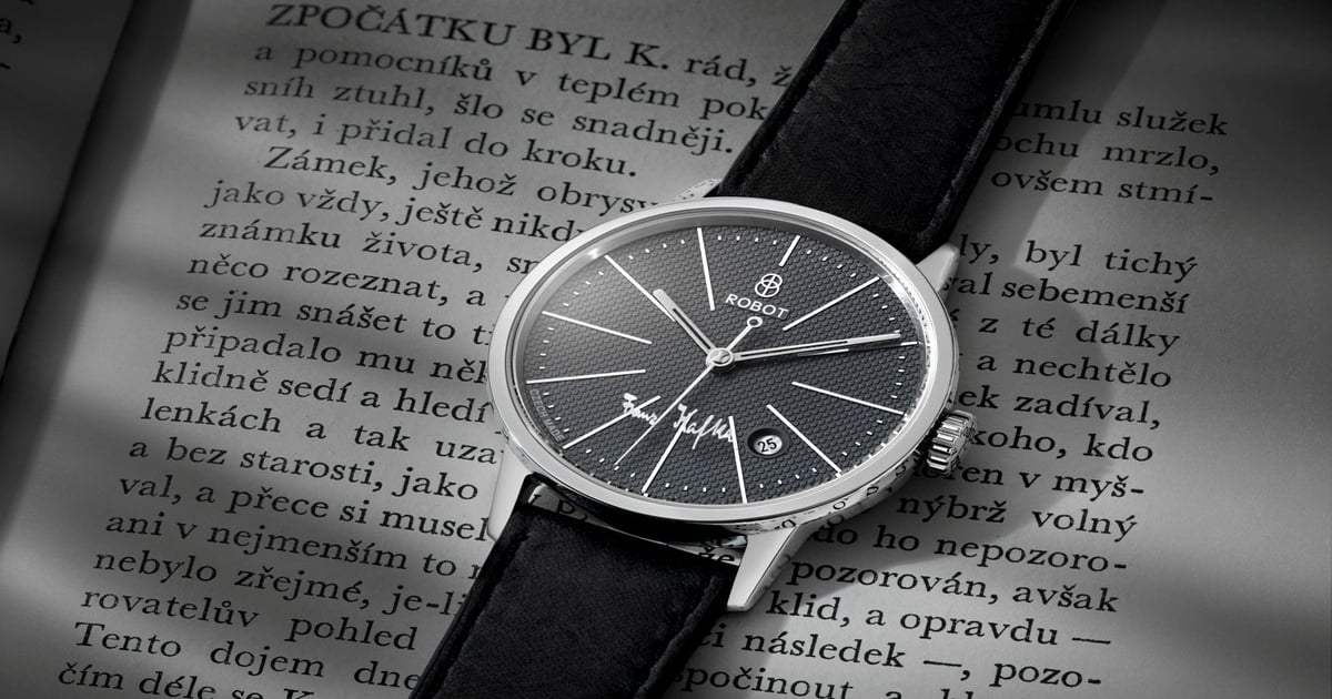 Robot ehrt Franz Kafka mit einer Limited Edition | WatchTime