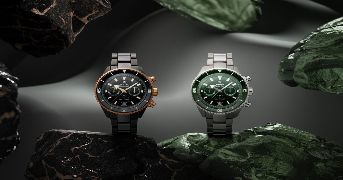 Rado bringt den Captain Cook Chronograph jetzt in High-Tech Ceramic ...