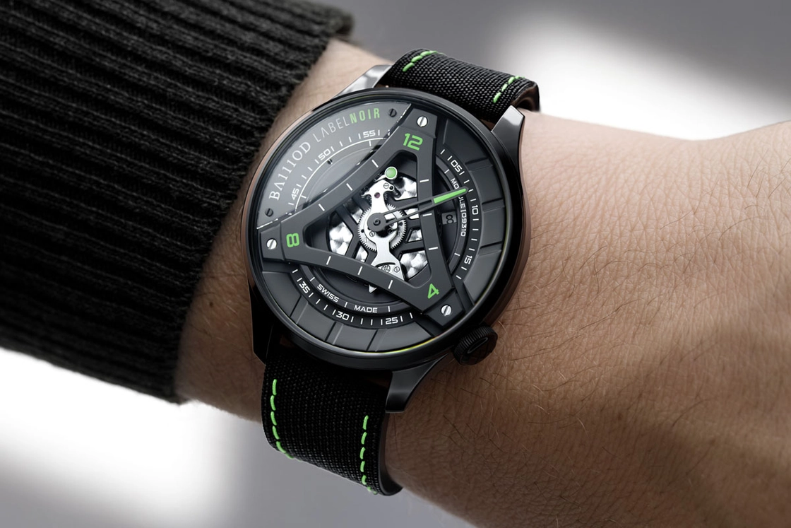 BA111OD X Label Noir: Rollende Zeitanzeige | WatchTime