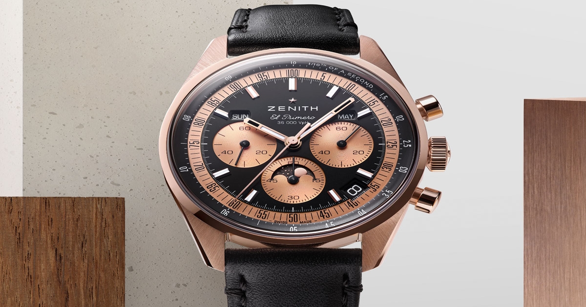 Zenith: Chronomaster Original Triple Calendar in Roségold | WatchTime