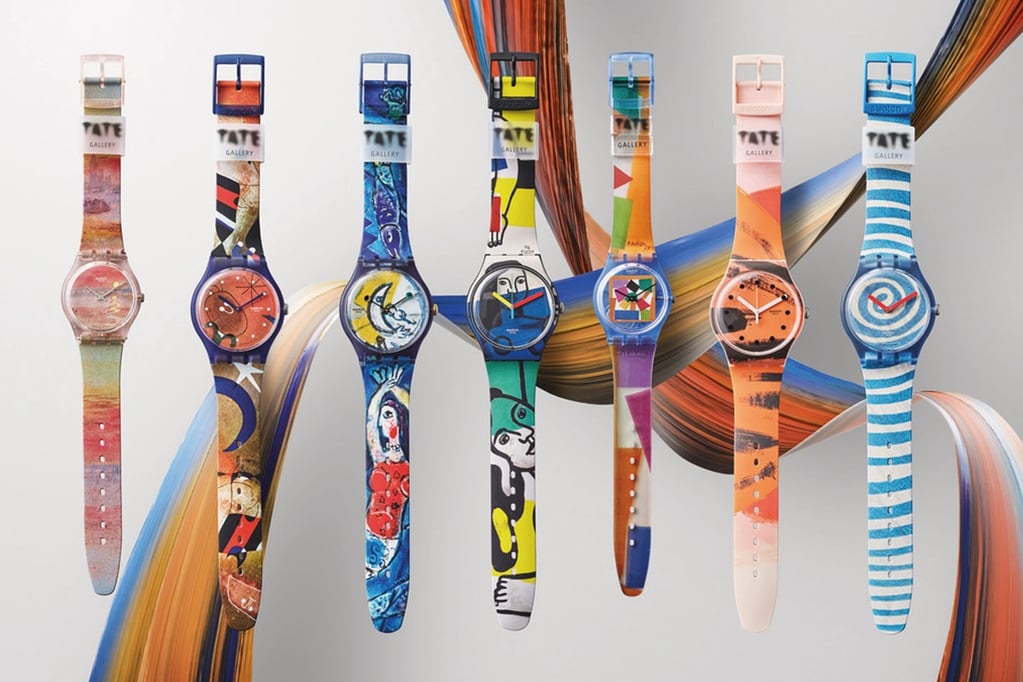 Miro, Matisse & Co: Uhren der Swatch Art Journey 2024 x Tate Gallery ...