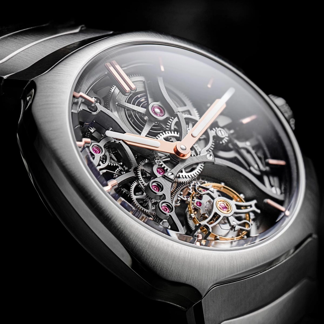 H. Moser & Cie: Streamliner Tourbillon Skeleton Double Hairspring | WatchTime
