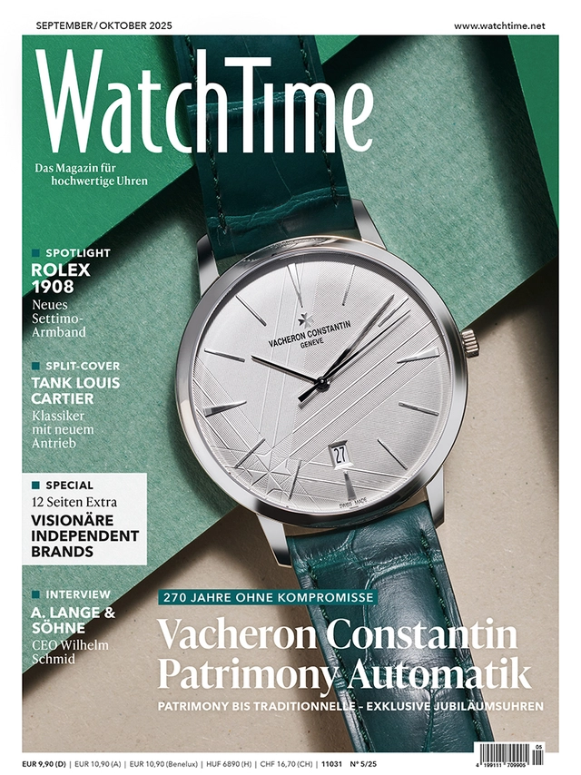 Die WatchTime Ausgabe September/Oktober 2025: Zwei Ikonen im Fokus ...