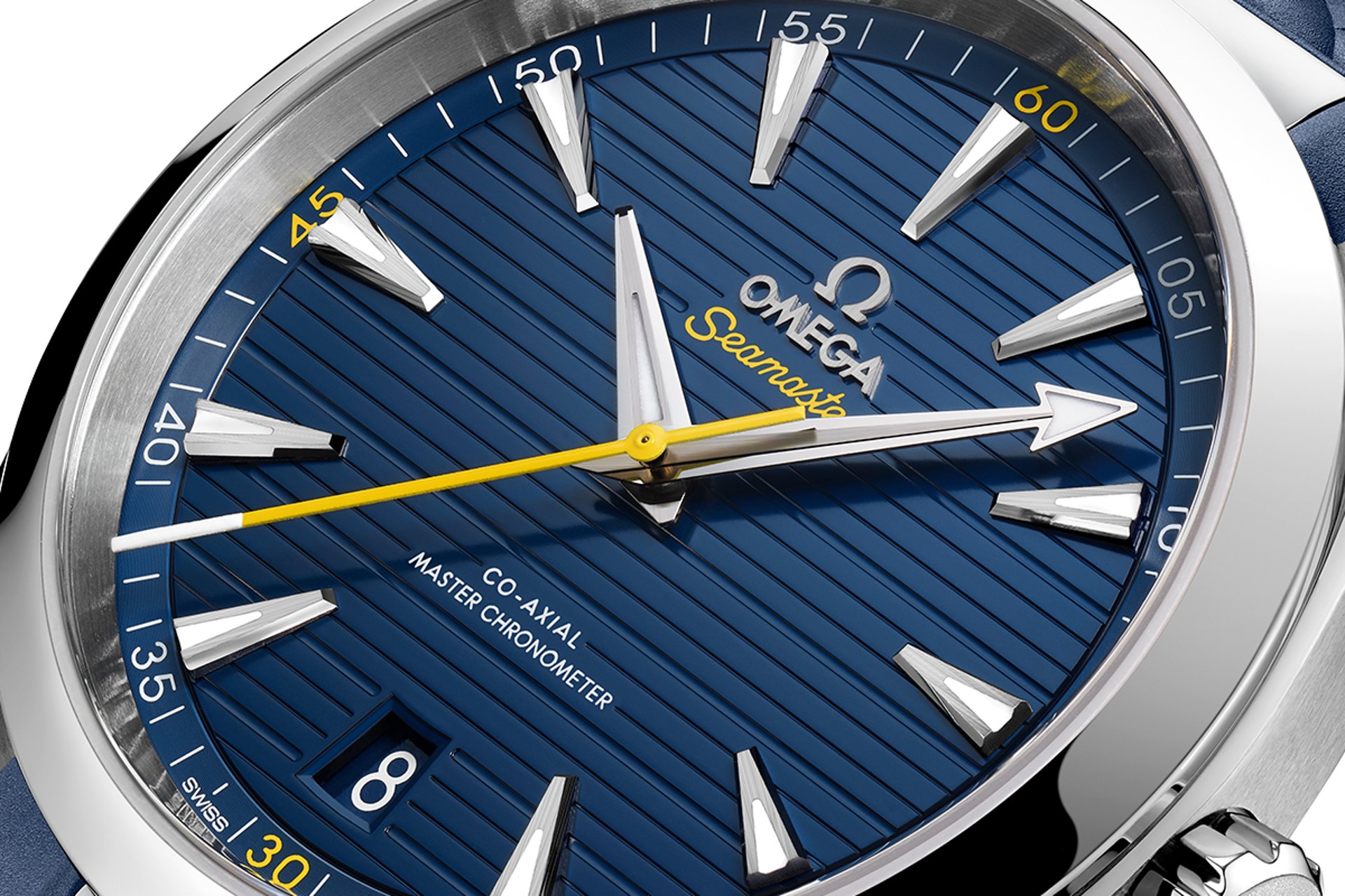 Rekordsprung: Omega enthüllt neue Seamaster Aqua Terra für Champions ...