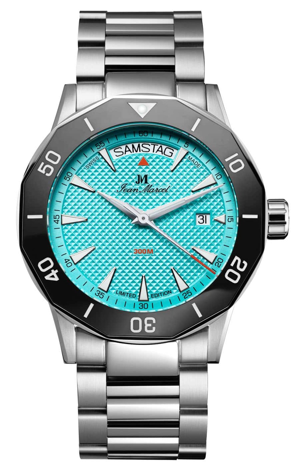 Jean Marcel: Tropical Diver mit türkisfarbenem Zifferblatt | WatchTime