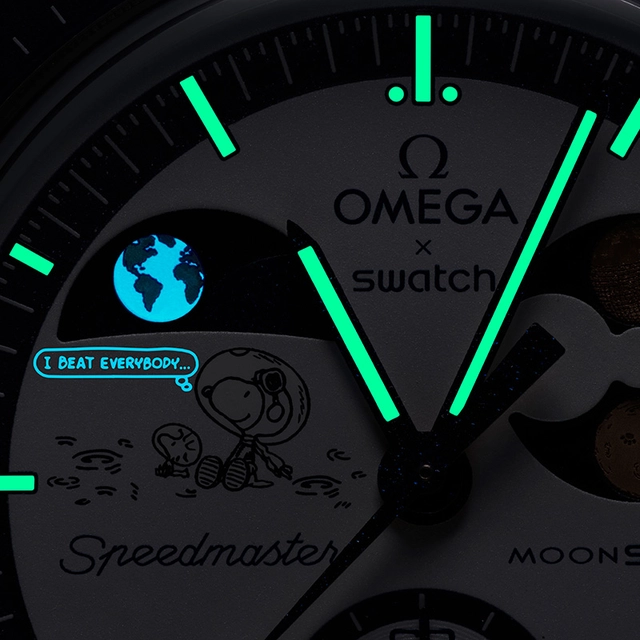 Swatch MoonSwatch Mission to Earthpase – Moonshine Gold SO33N701L | WatchTime