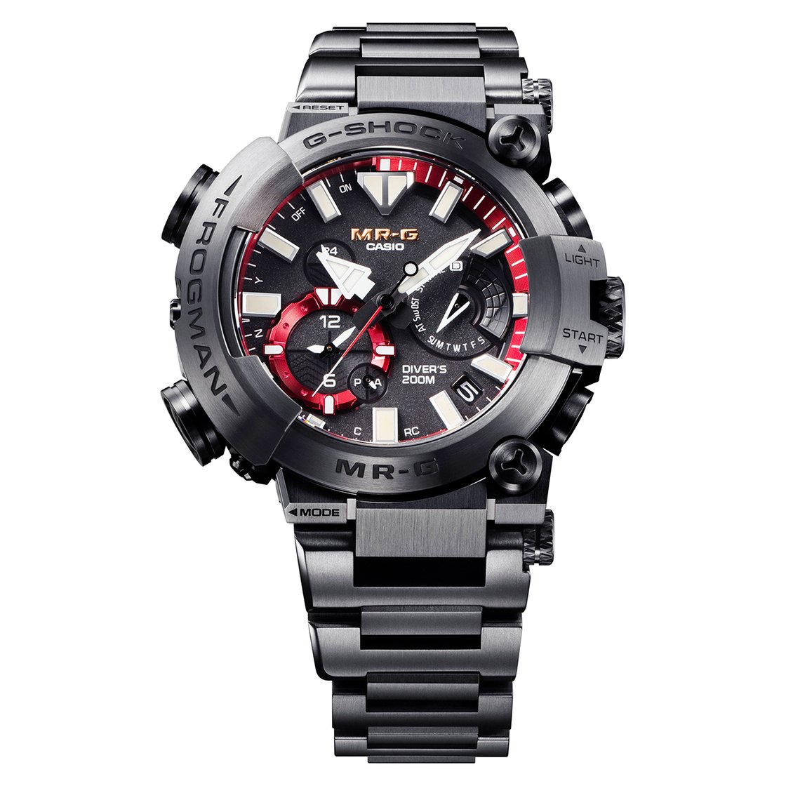 G-Shock: Frogman MRG-BF1000B – revolutionäre Taucheruhr mit Titanband ...