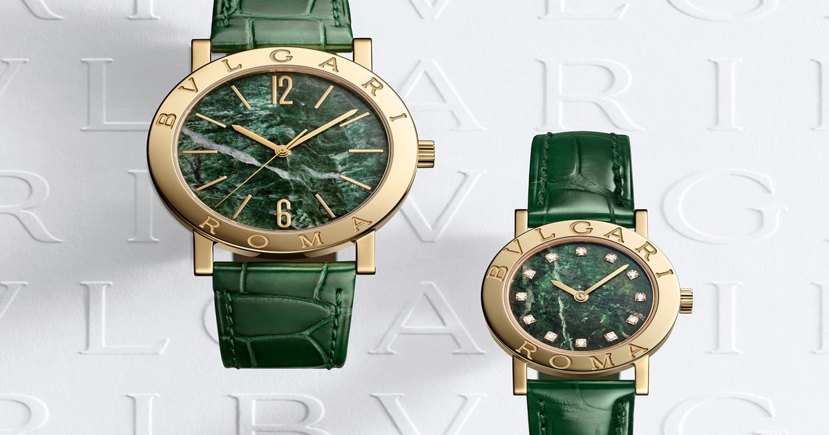 50 Jahre Bulgari Bulgari: 4 Jubiläumsmodelle mit Marmorzifferblättern ...