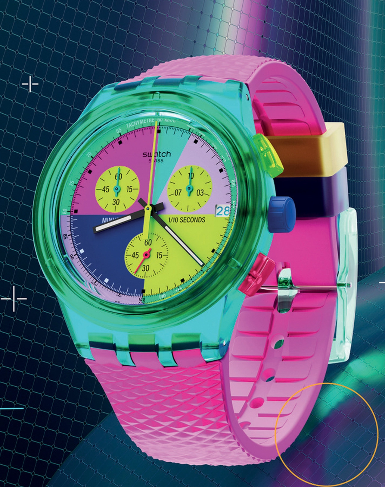Swatch: Neon-Kollektion 2024 mit sechs farbenfrohen Neuheiten! | WatchTime