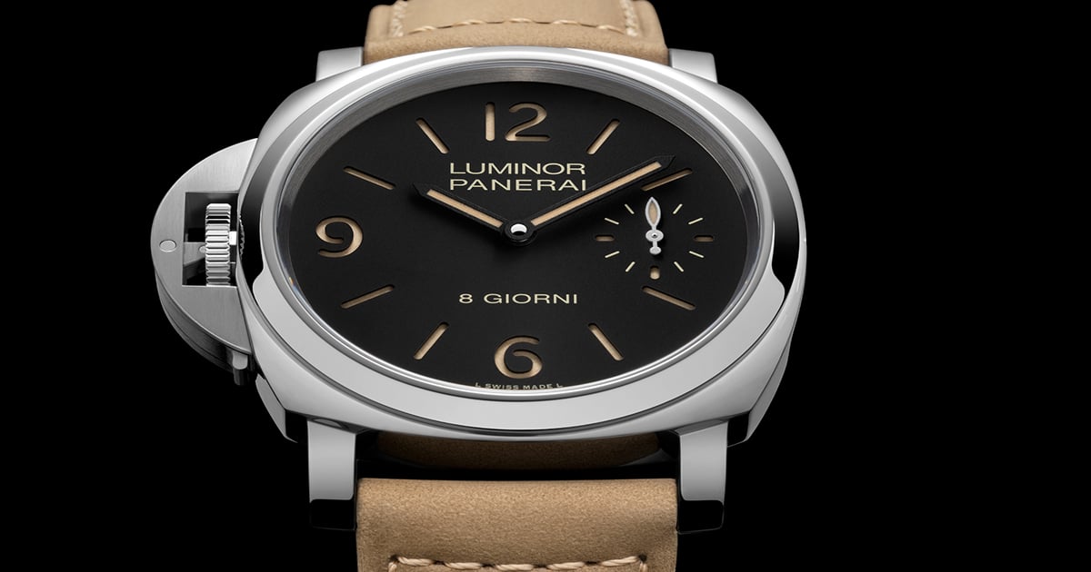 Panerai Luminor Destro Otto Giorni: Ikone für Linkshänder | WatchTime