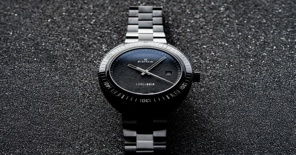 Edox: Hydro-Sub Chronometer Automatic Label Noir Limited Edition ...