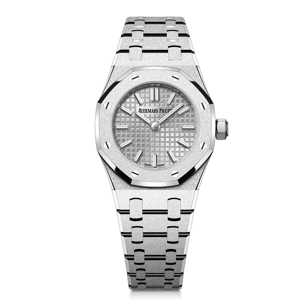 Glanzvoll: Audemars Piguet enthüllt Royal Oak Mini in Frosted Gold ...