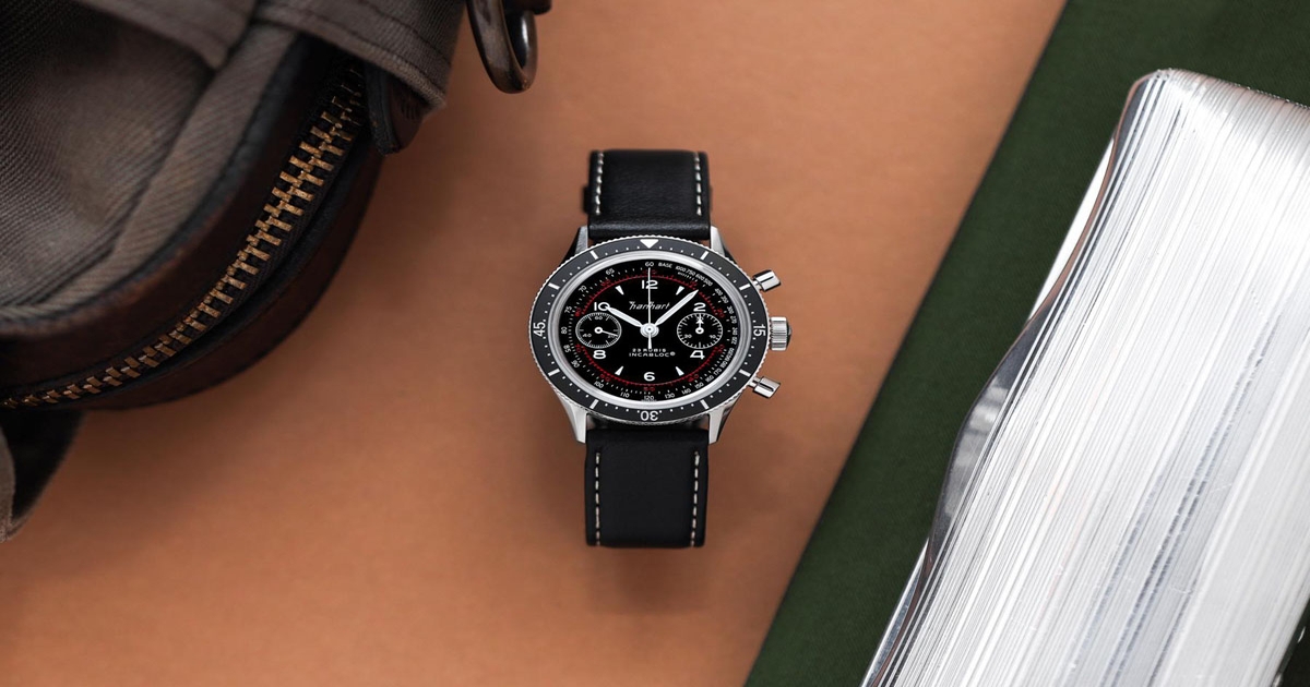 Cooles Retro-Design: Hanhart 415 ES Pure | WatchTime