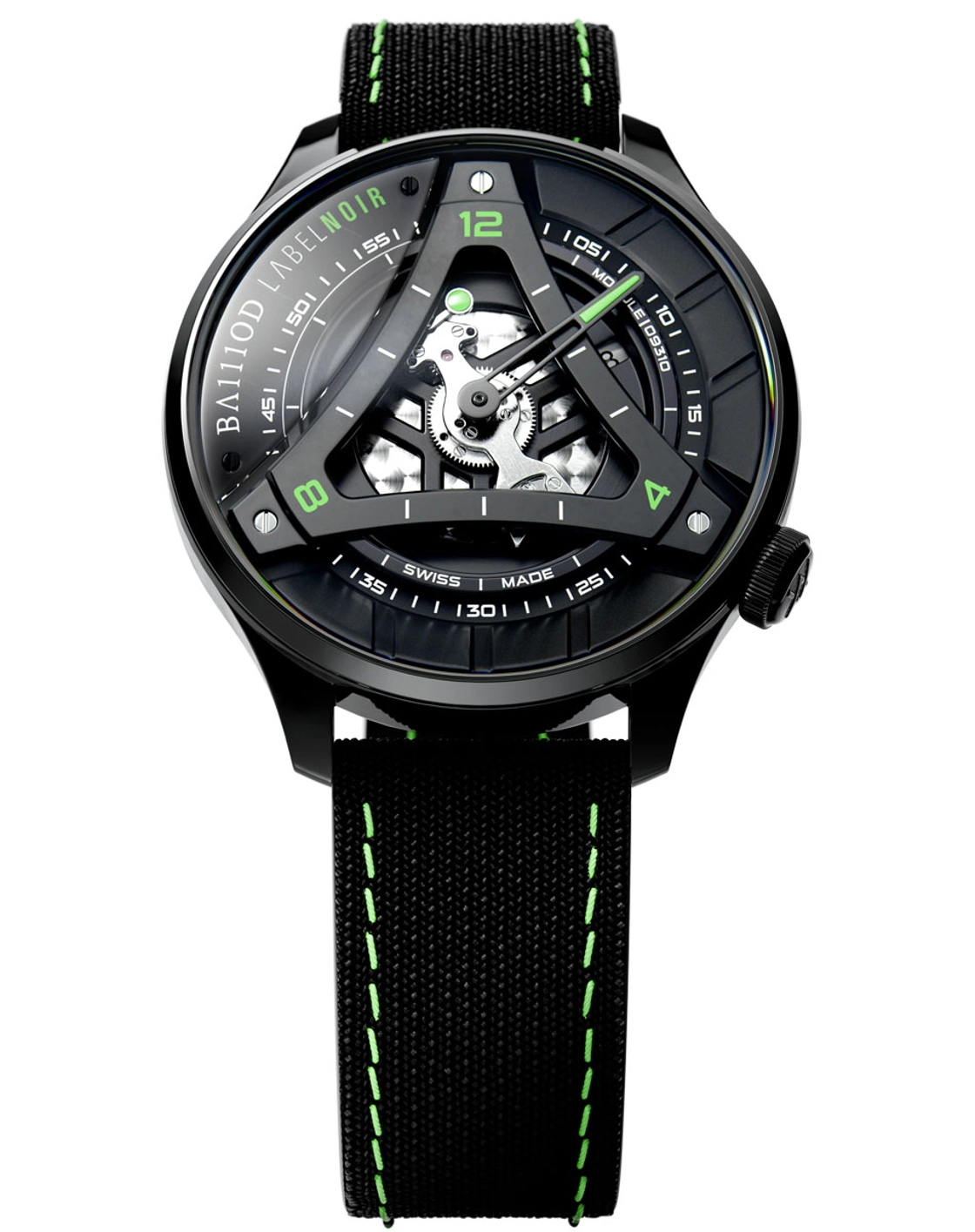 BA111OD X Label Noir: Rollende Zeitanzeige | WatchTime