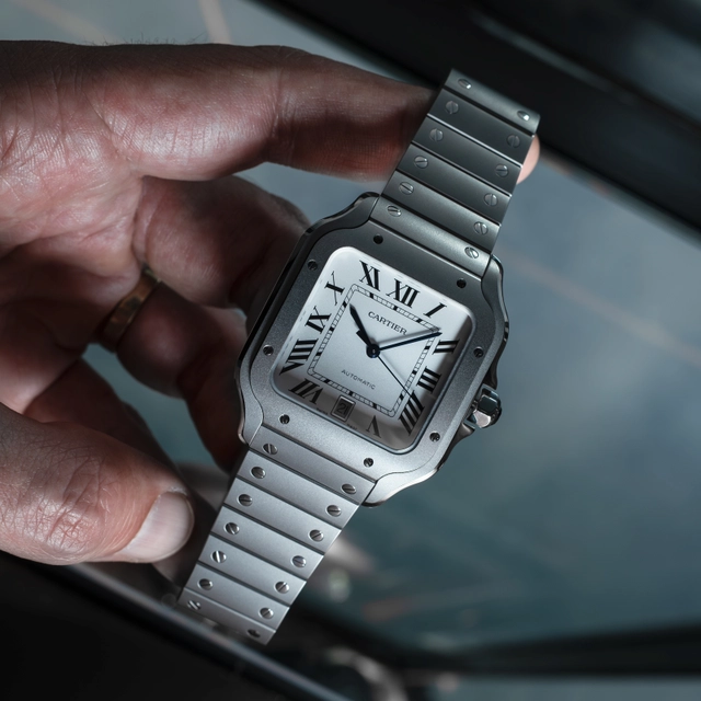 The Ultimate Expression of the Cartier Santos Is in Titanium | WatchTime