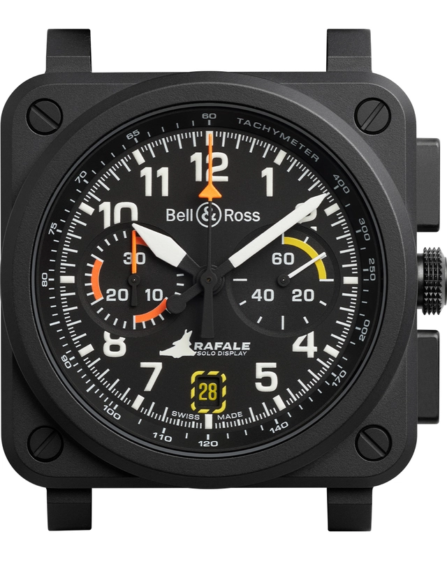Keramik-Chronograph: Bell & Ross – BR-03 Chrono Rafale Solo Display ...