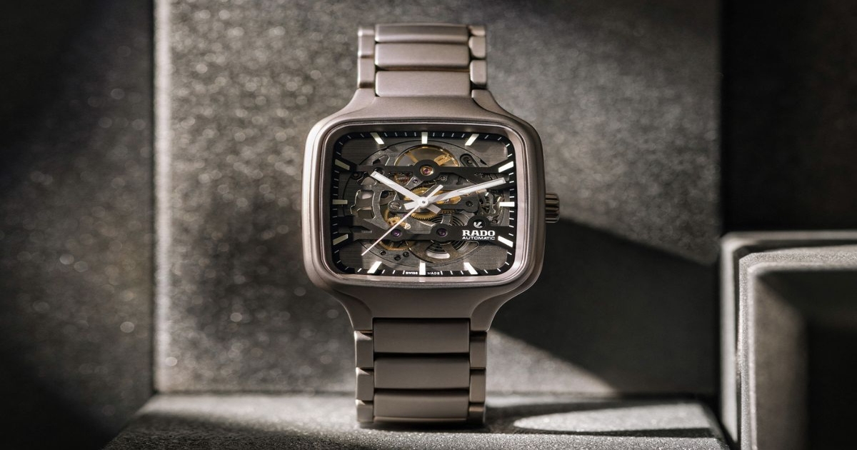 Rado True Square Skeleton: eine Uhr, die zeigt, was sie hat | WatchTime