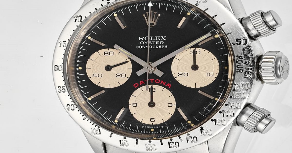 Rolex Daytona mit Formel-1-Geschichte wird von Phillips versteigert ...