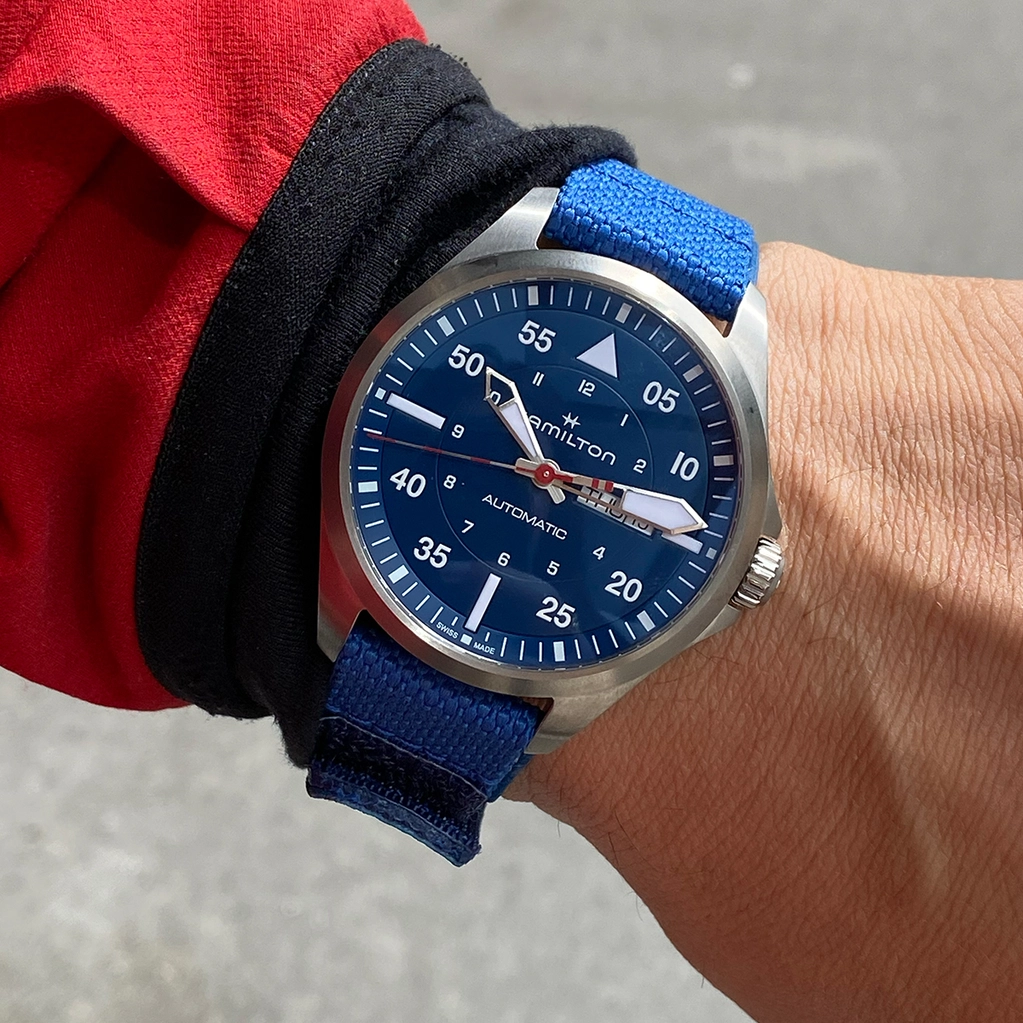 Rettung in der Luft: Hamilton Khaki Aviation Pilot Air-Glaciers | WatchTime