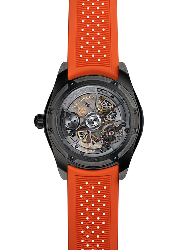 H. Moser & Cie. Pioneer Spiced Aqua: Bold Colors meet Haute Horlogerie ...