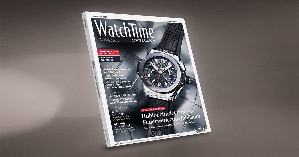 WatchTime Germany – die neue Ausgabe Mai/Juni 2025 ist da! | WatchTime