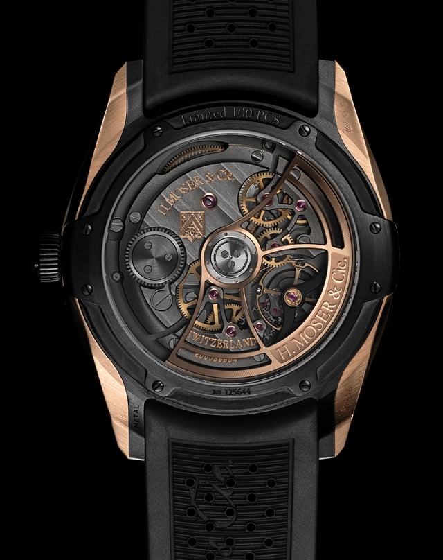 Satellitenanzeige: H. Moser & Cie. Pioneer Flying Hours | WatchTime