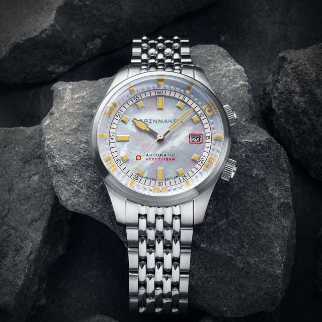 Die Spinnaker Bradner Pearl Diver Automatic trägt das Meer in sich ...