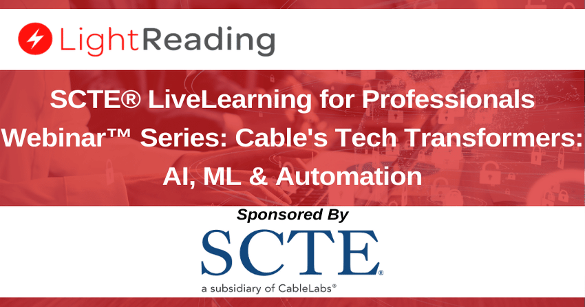 SCTE® LiveLearning for Professionals Webinar™ Series: Cable's Tech ...