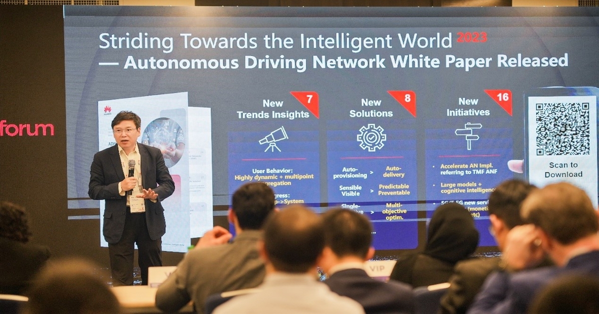 Huawei Releases the Striding Towards the Intelligent World White Paper 2023 - ADN