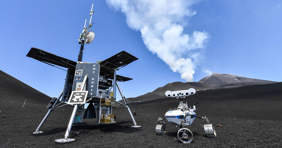 Lunar Robots Tested on Active Volcano | IoT World Today