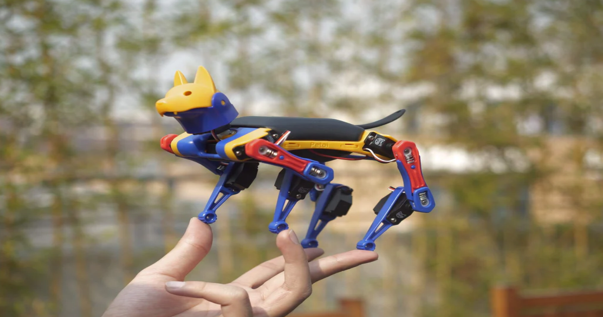 Voice-Controlled Robot Dog Released as STEM Toy