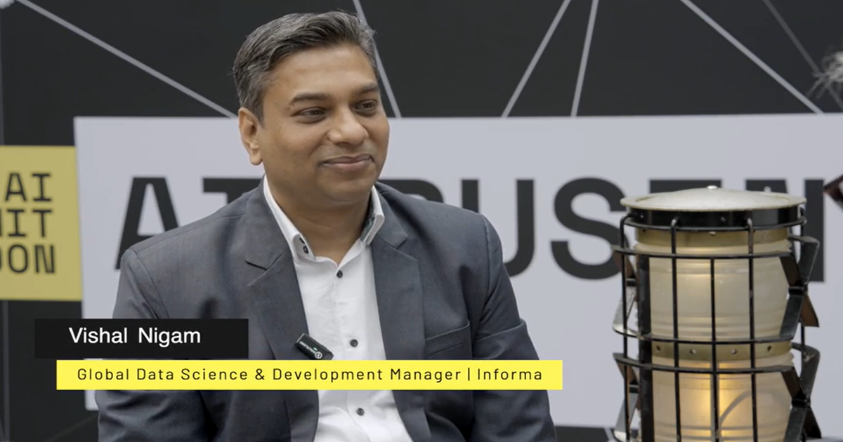 Informa’s Vishal Nigam Vishal Nigam on Large Multimodal Models