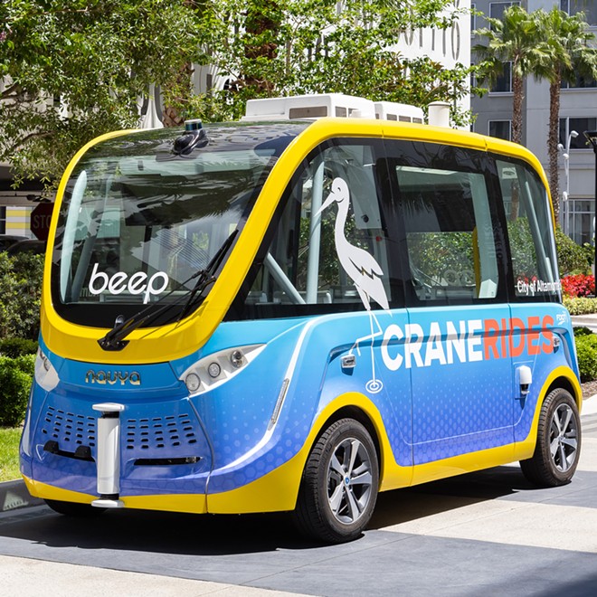 Autonomous Shuttle Service Launches in Florida