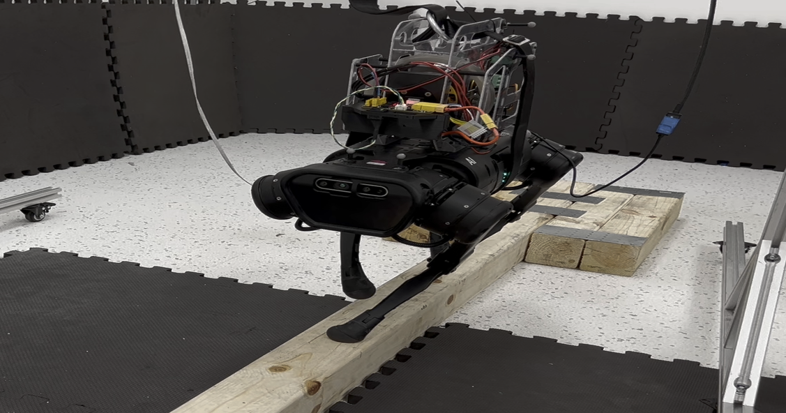 Quadruped Robot Makes Agility Breakthrough, Balances on a Beam