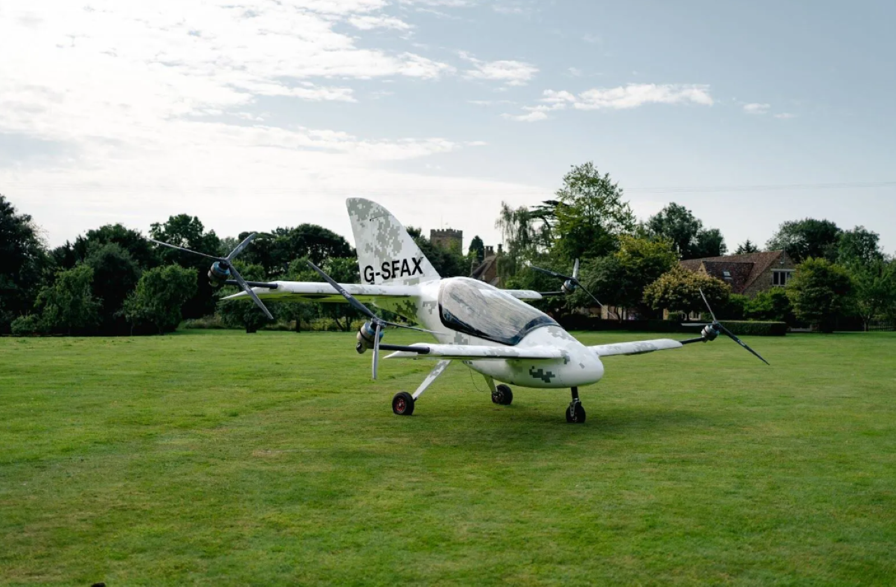 Flying Vehicle Takes First Piloted Test Flight