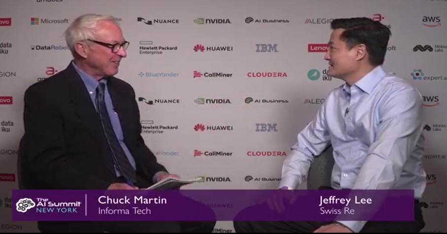 AI Summit New York: Swiss Re’s Jeffrey Lee on AI and Financial Services ...