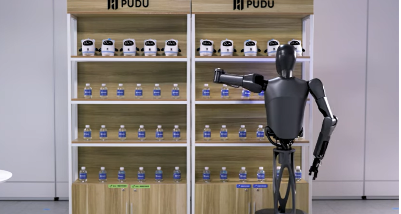 Semi-Humanoid Robot Unveiled by Service Robot Maker