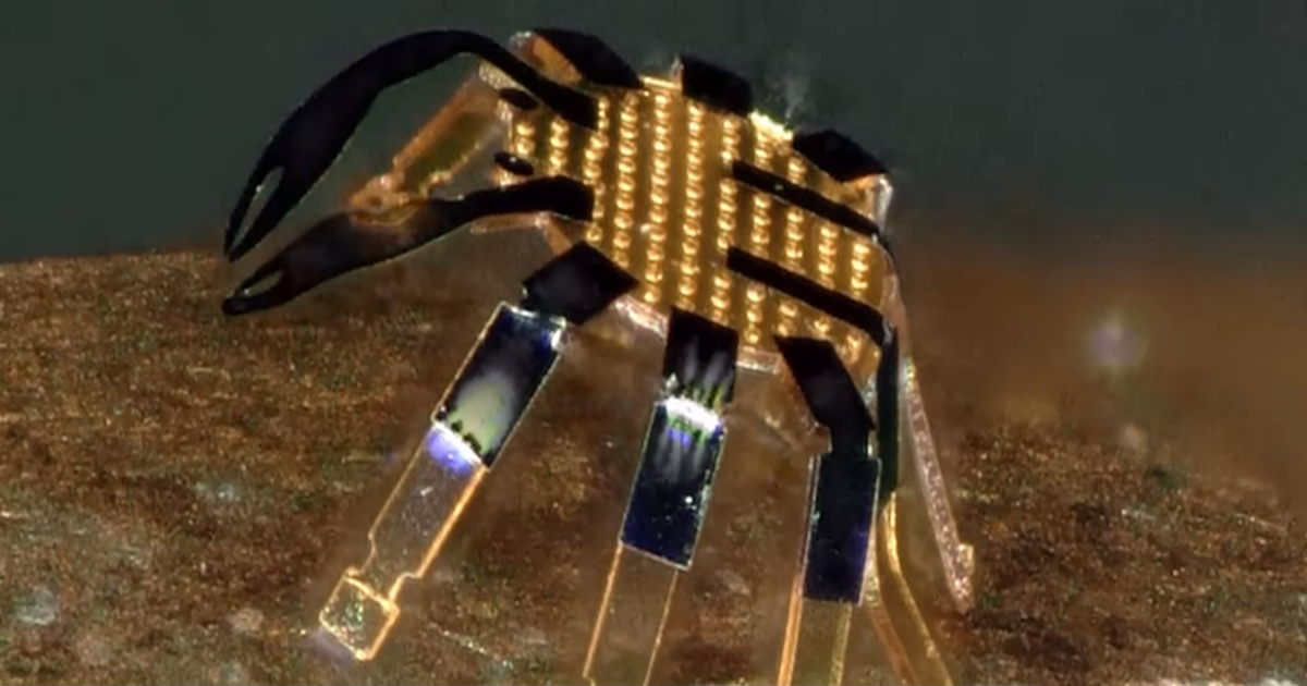 Robotic Crab is Smallest Walking Bot Ever | IoT World Today